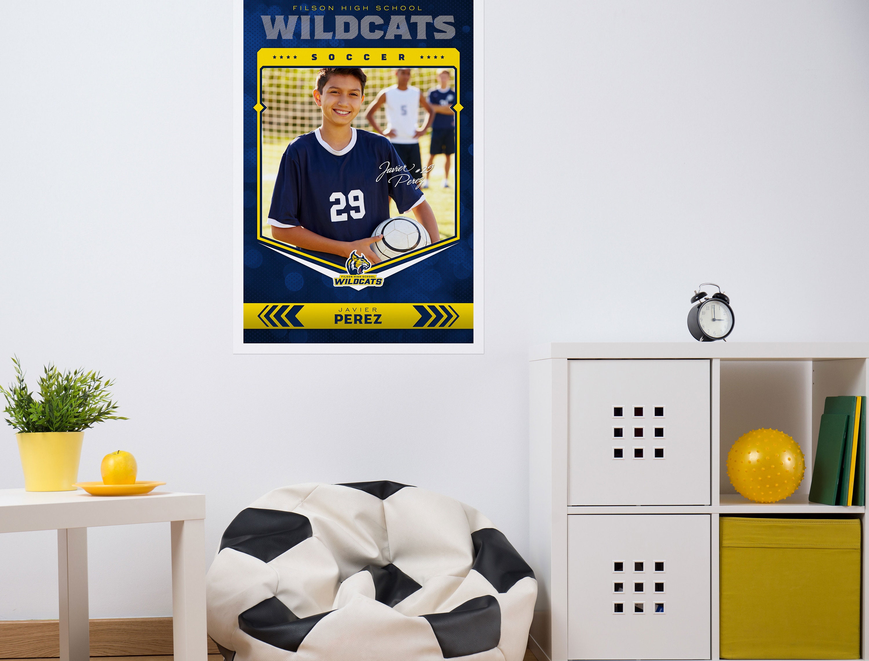 18" X 24" CUSTOM SPORTS POSTER, Custom Athletic Sports Poster ...