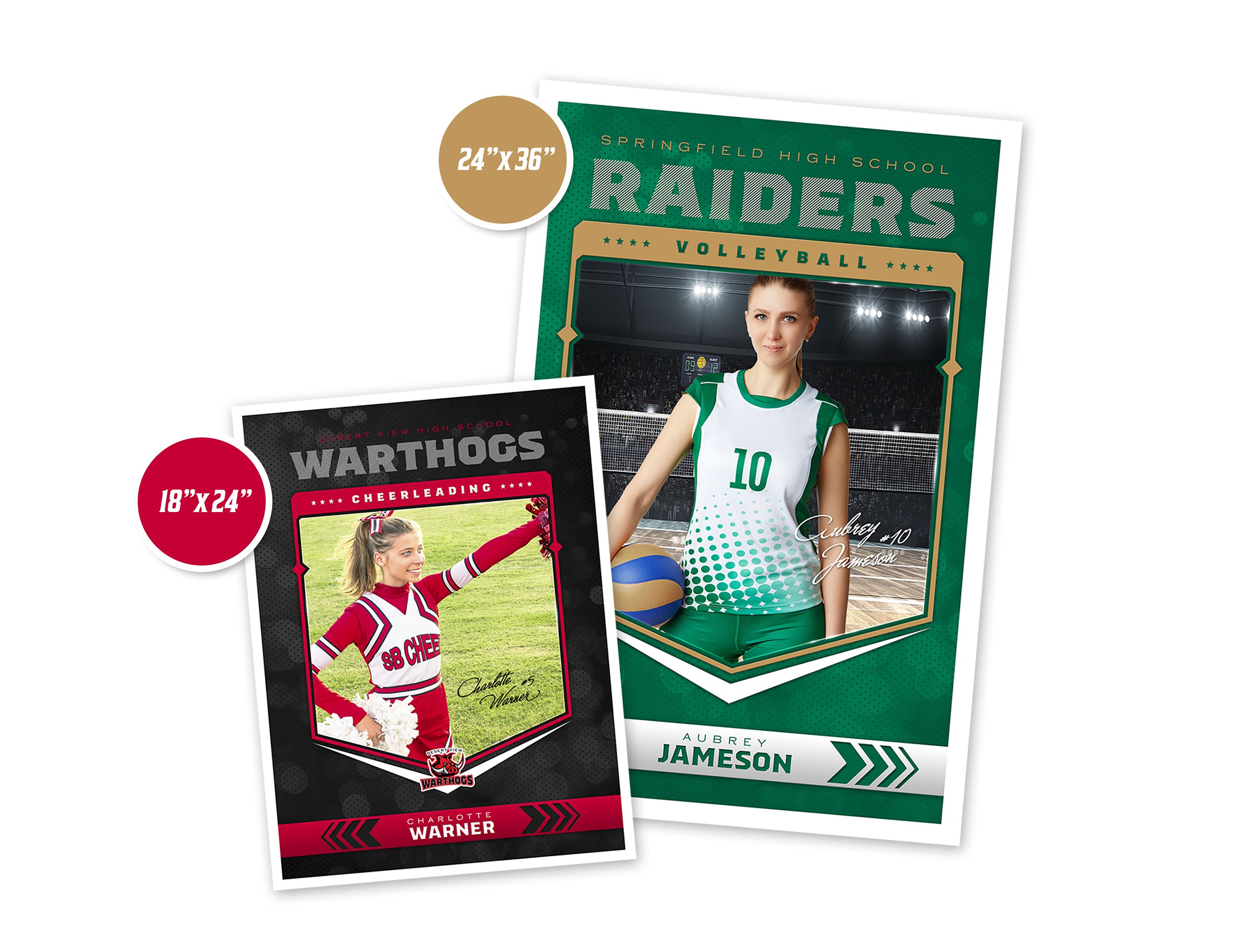 18" X 24" CUSTOM SPORTS POSTER, Custom Athletic Sports Poster ...