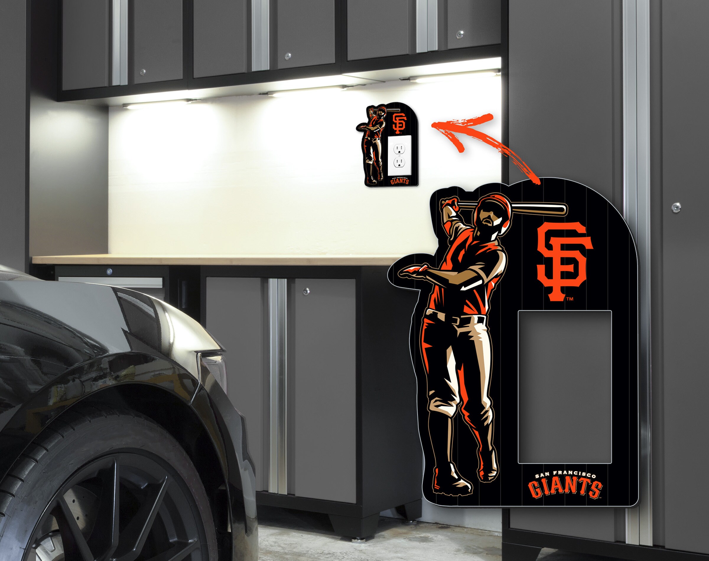 Los Angeles Lakers LIGHT SWITCH PLATE Cover, Basketball Switch Cover ...