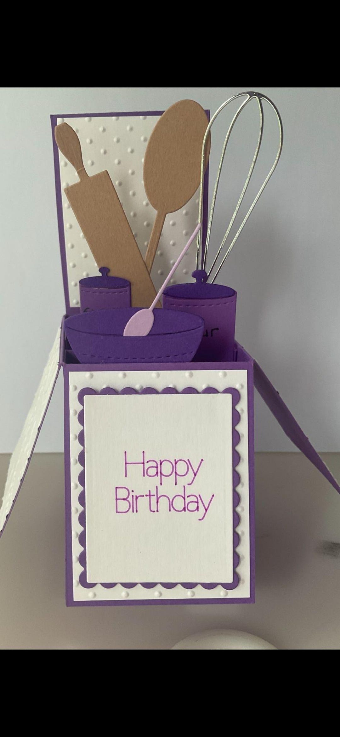 Handmade Cooking Theme Pop up Card - Etsy
