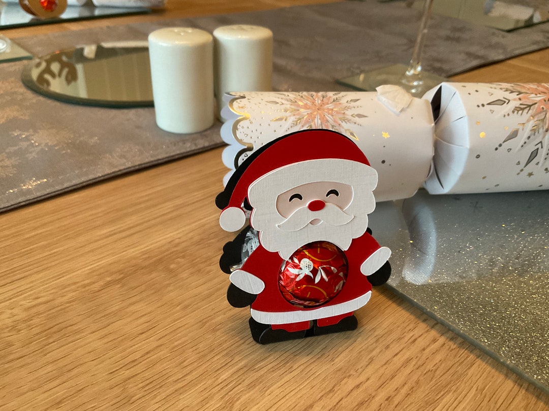 6 X Santa Lindt Chocolate Holders - Etsy