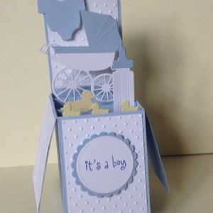 It’s a Boy Handmade Pop up Card - Etsy