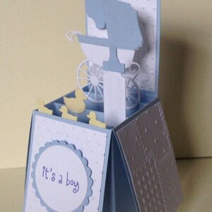 It’s a Boy Handmade Pop up Card - Etsy