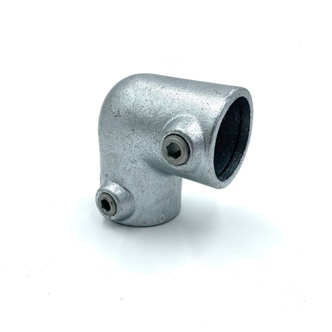 Scaffold Tube Clamp - 90 Degrees Elbow Coupler | Heavy-duty Pipe ...