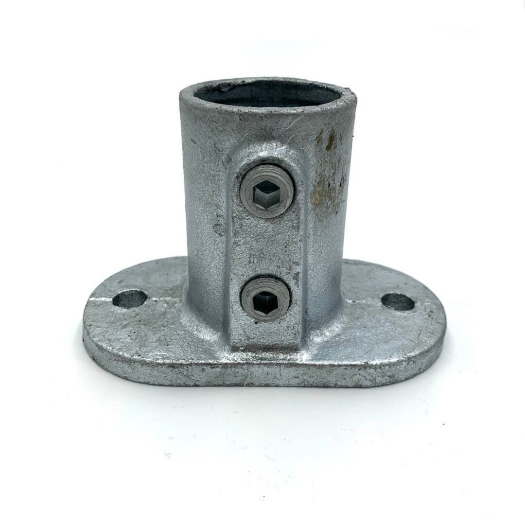 Scaffold Tube Clamp - Oval Base Flange | Heavy-duty STC-132 Fitting for ...