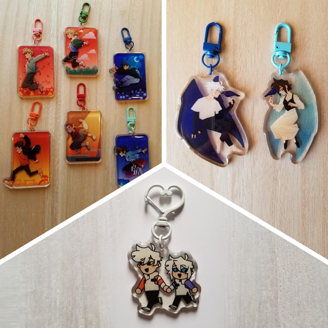 Original Character Epoxy Charms Colour / 3D - Etsy