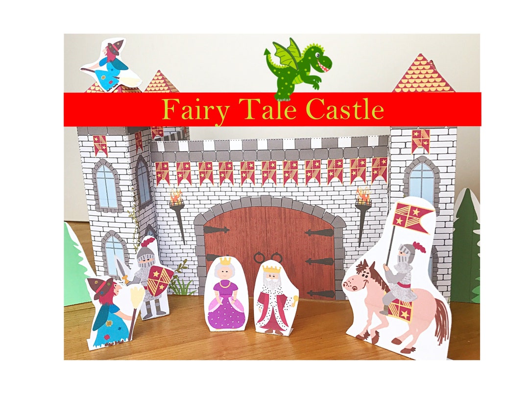Enchanted Fairy Tale Castle: Princess Prince Queen King - Etsy
