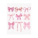 Trendy Pink Bows Wall Art Preppy Bow Poster College Apartment Decor ...