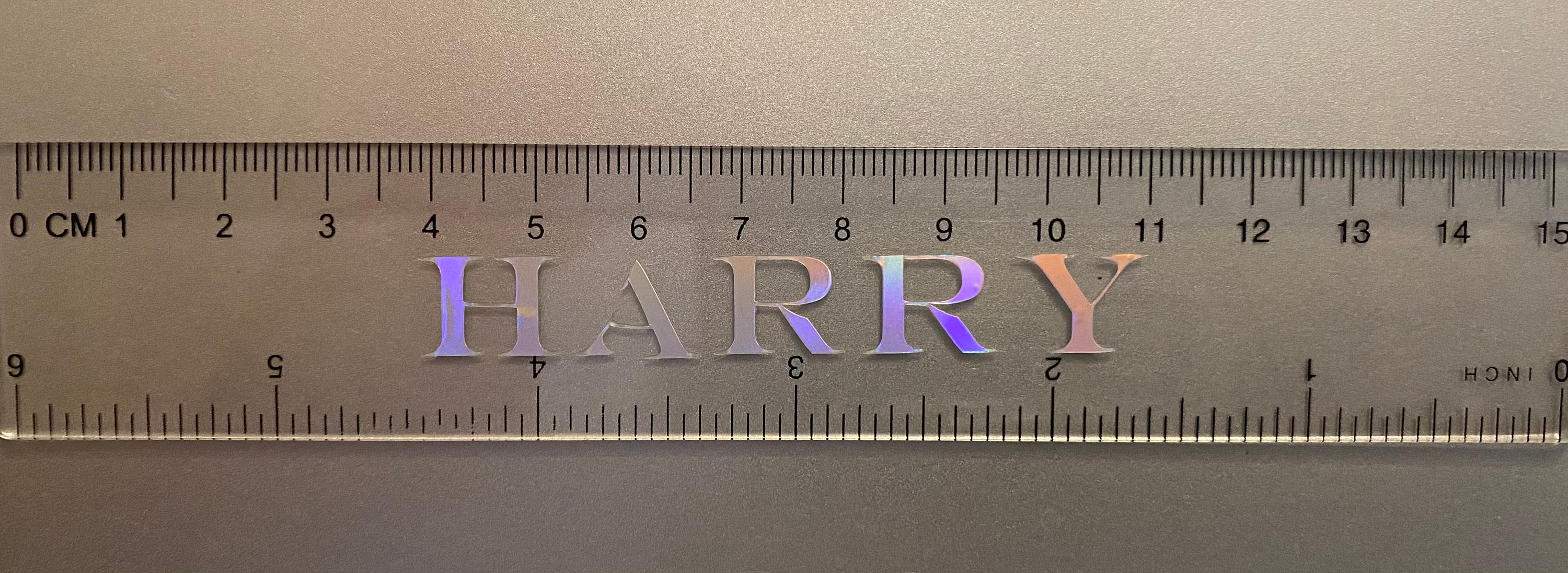 Personalised 15cm Ruler - Etsy