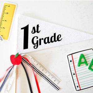 First Day of School Photo Prop Back to School Flag Choose - Etsy