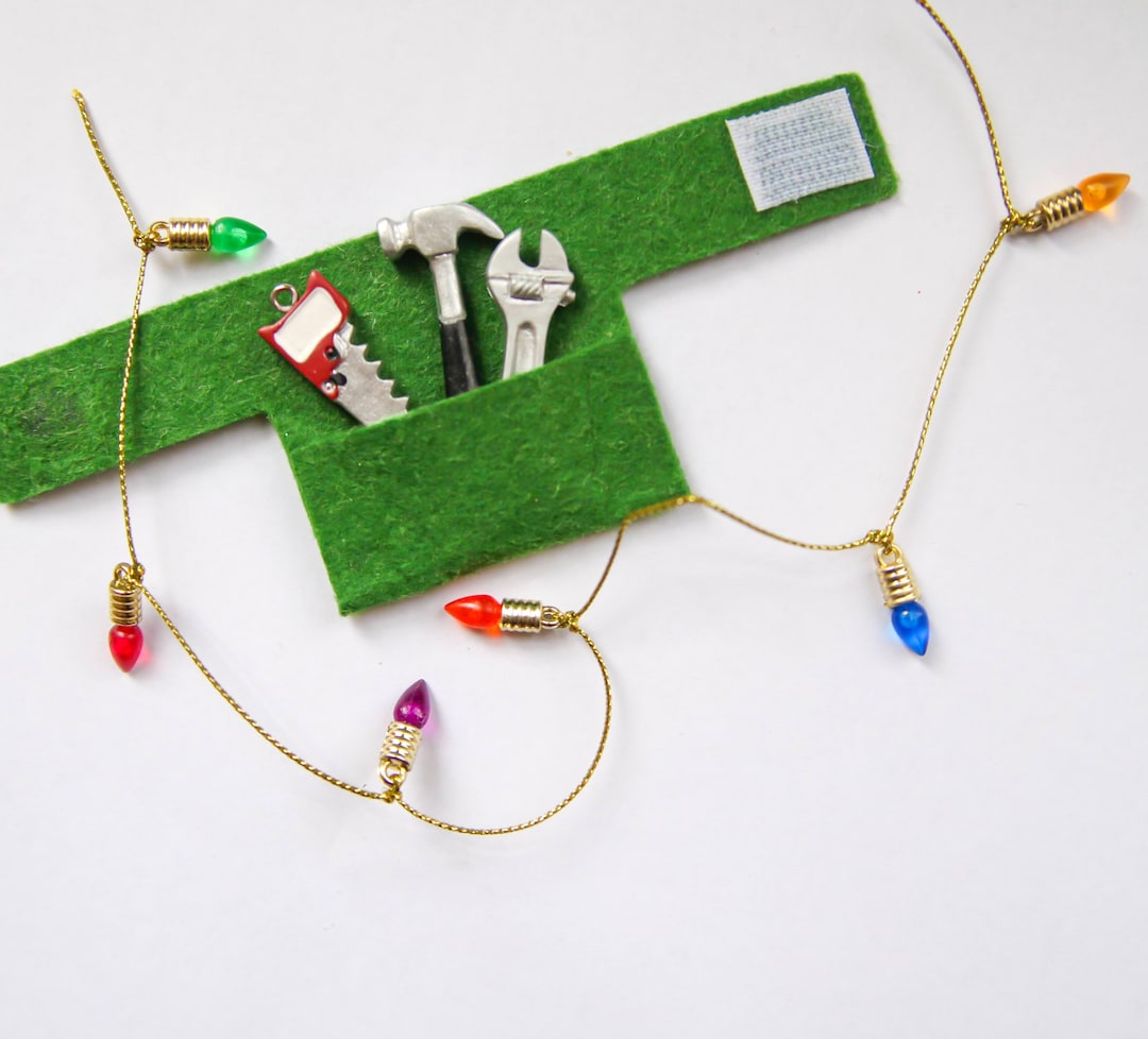 Elf Tool Belt, Elf Props, Elf Accessory, Elf Activity, Elf Tools, Elf ...