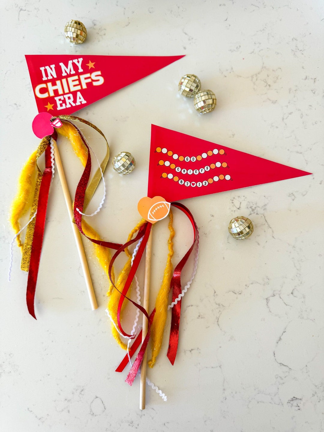 Taylor Swift Superbowl Party Decorations, Kansas City Chief Flags ...