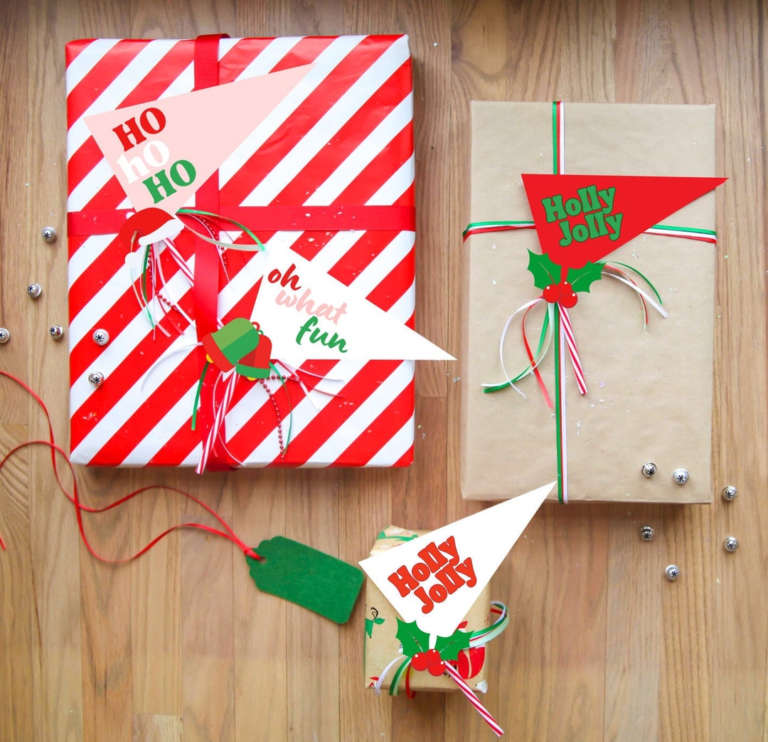 Printable Christmas Flag, Holiday Flag, Christmas Decoration, Holiday ...
