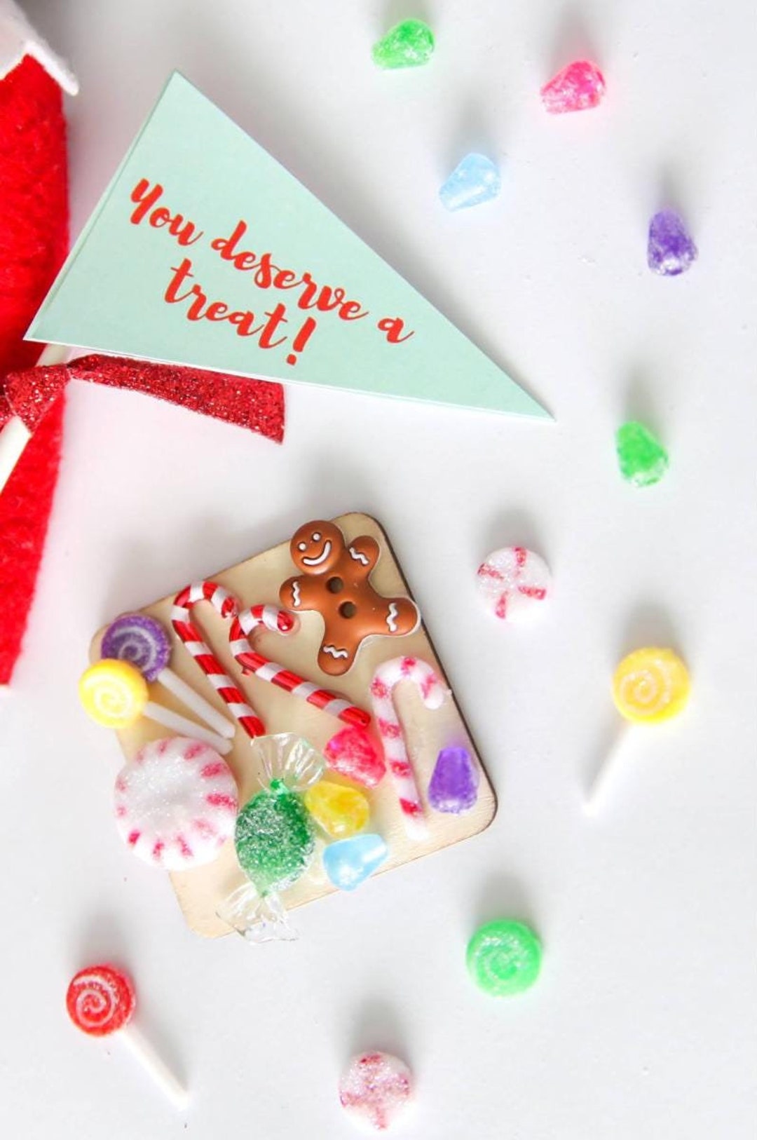 Printable Elf Flags, Easy Elf Ideas, Fun Elf Sayings, Elf Prop, Elf ...