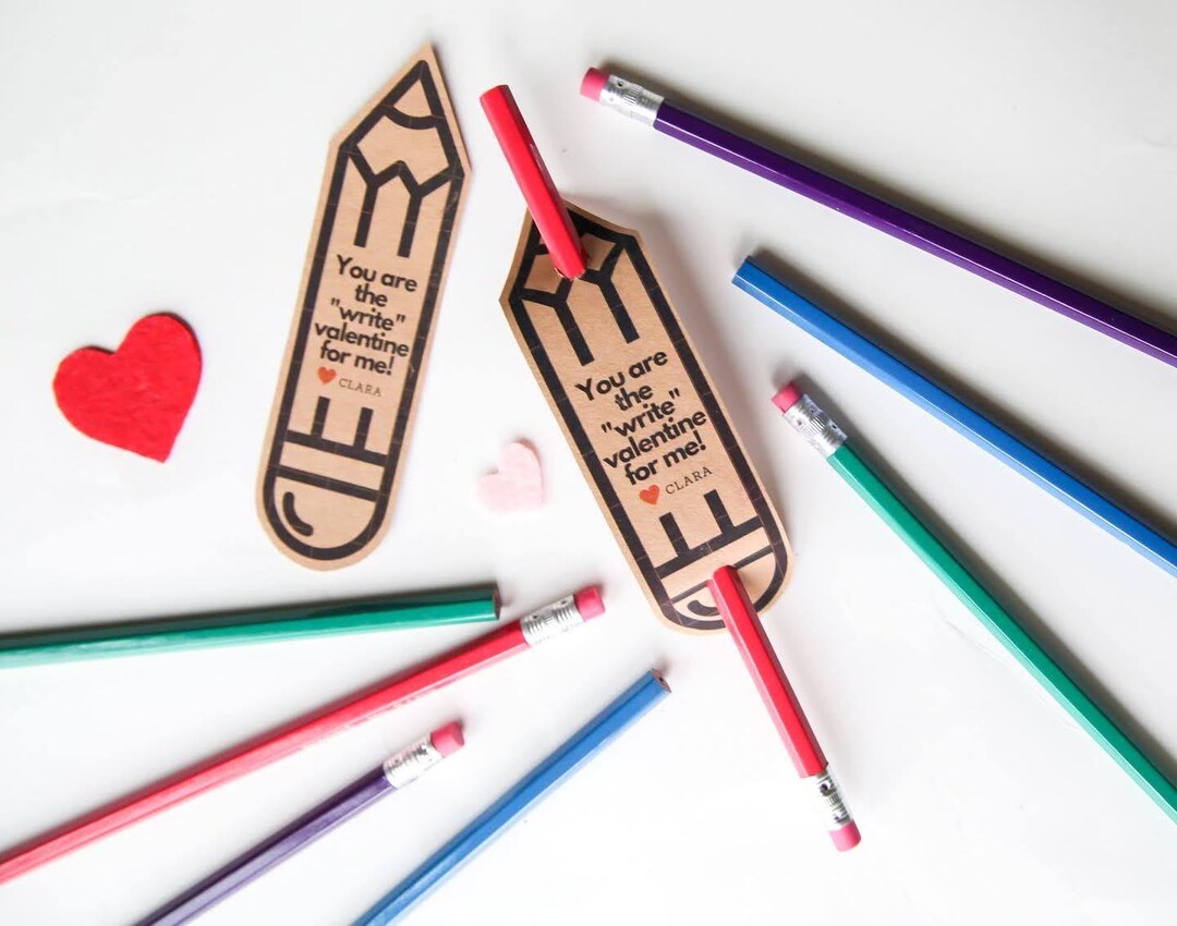 Custom Printable Valentine's Day Cards Personalized With Your Name ...