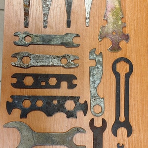 Vintage Bicycle Wrenches. - Etsy
