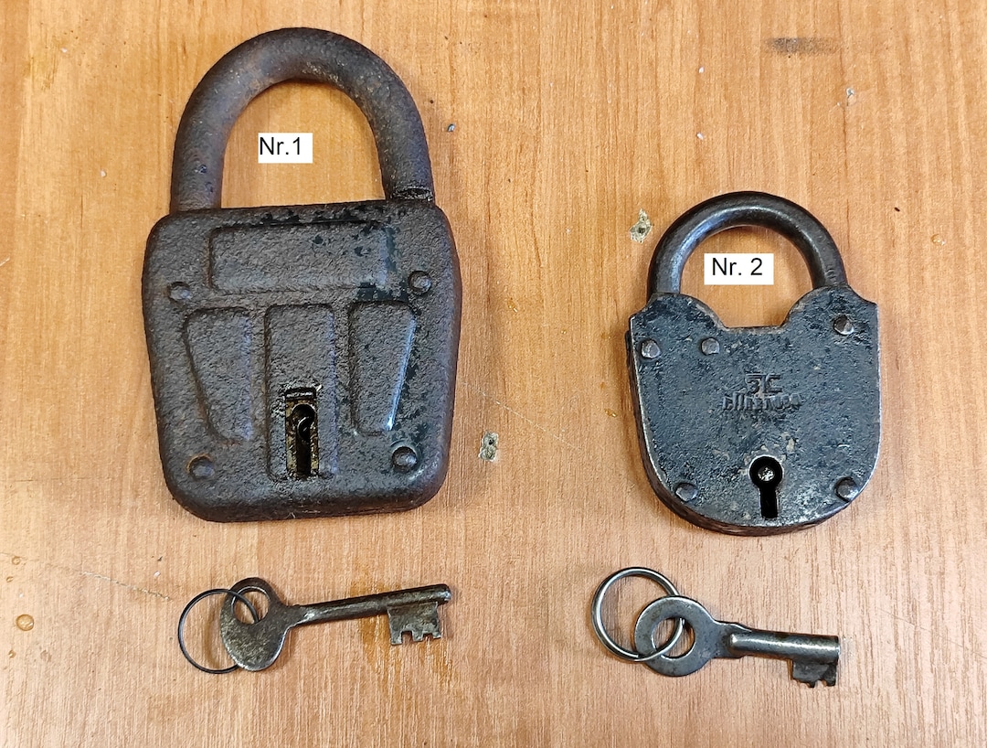Vintage Soviet Era Rustic Padlock With Key. - Etsy