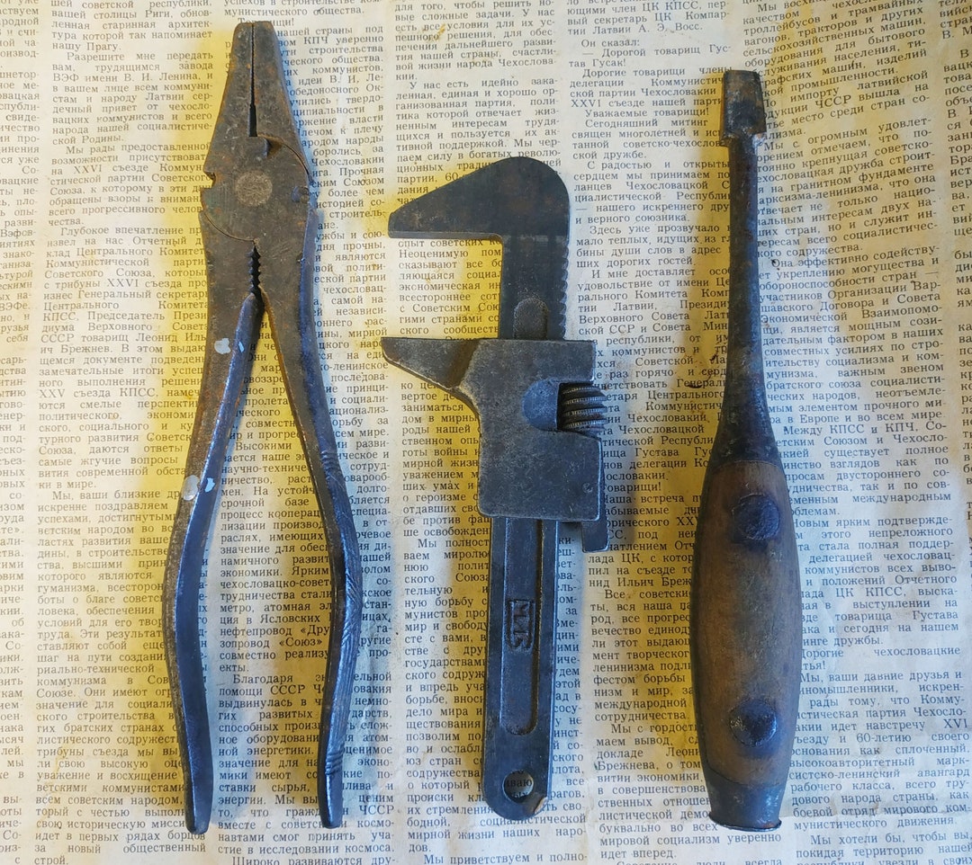 A Set of Vintage Tools - Etsy