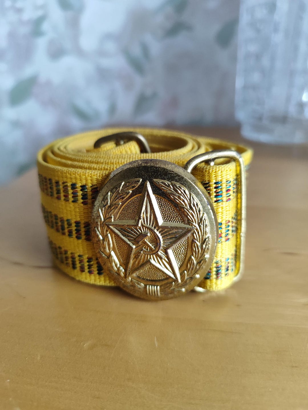 Soviet Army Officer Uniform Military Parade Belt With Brass Buckle - Etsy