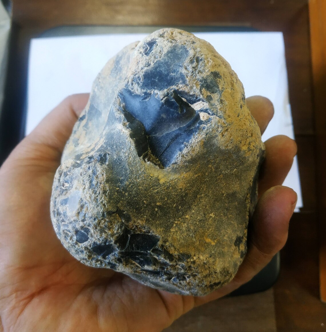 Black FLINT Stone Fire Stone 980 Gr. - Etsy
