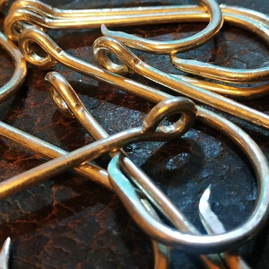 Set of 10 Large Fishing Hooks - Etsy