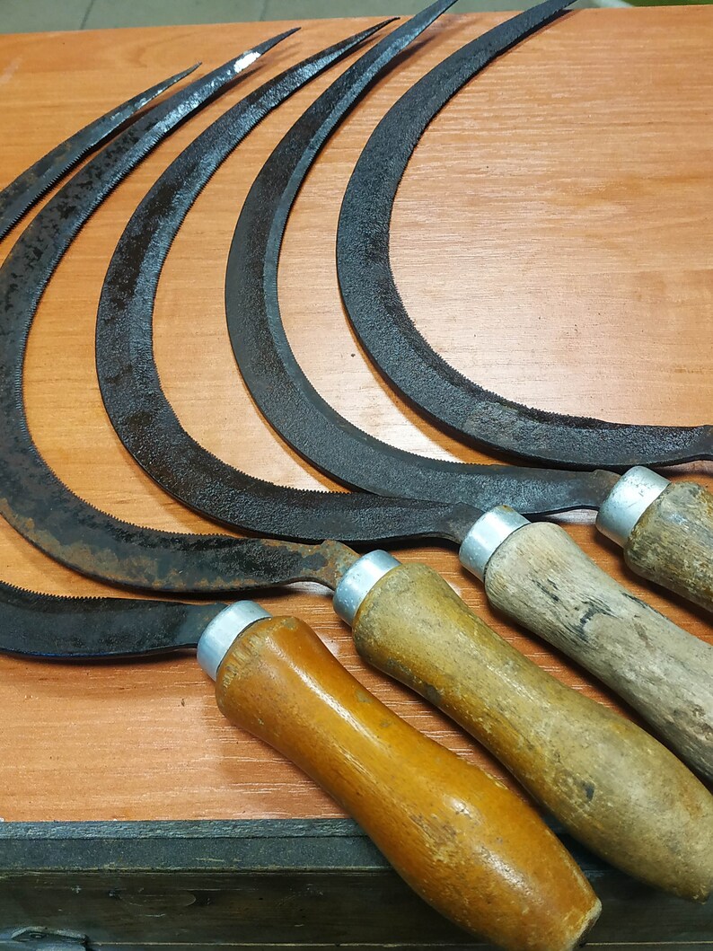 Vintage Primitive Hand Tool Sickle. - Etsy