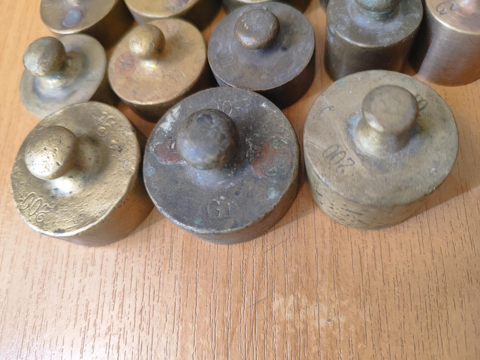 Antique Bronze Trade Apothecary Weights. - Etsy