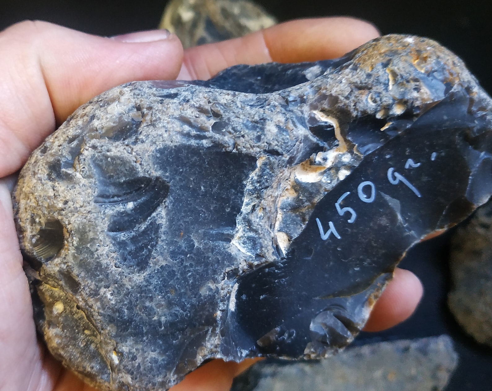 Black FLINT Stone Fire Stone. - Etsy