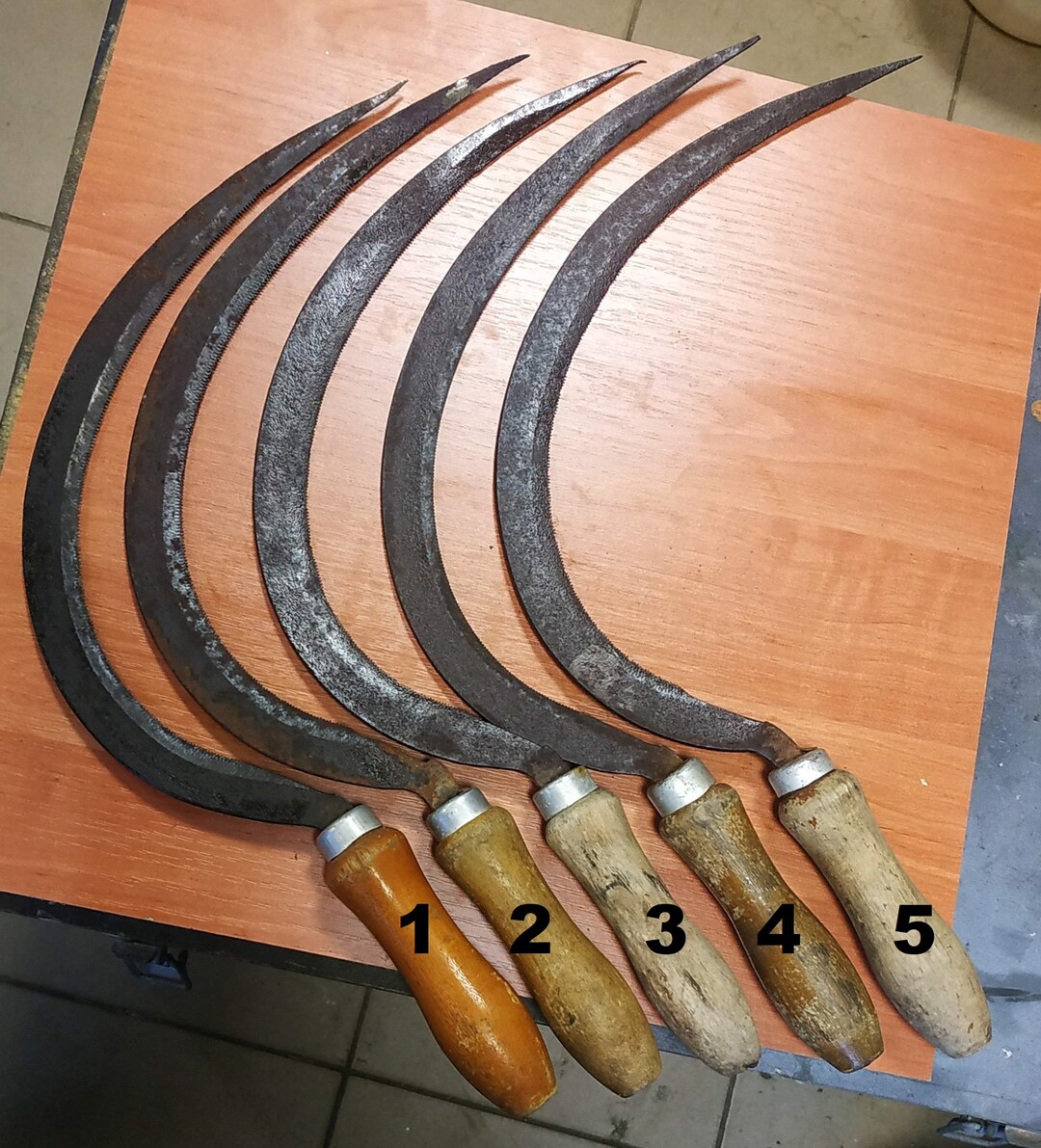 Vintage Primitive Hand Tool Sickle. - Etsy