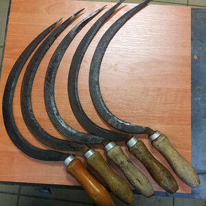 Vintage Primitive Hand Tool Sickle. - Etsy