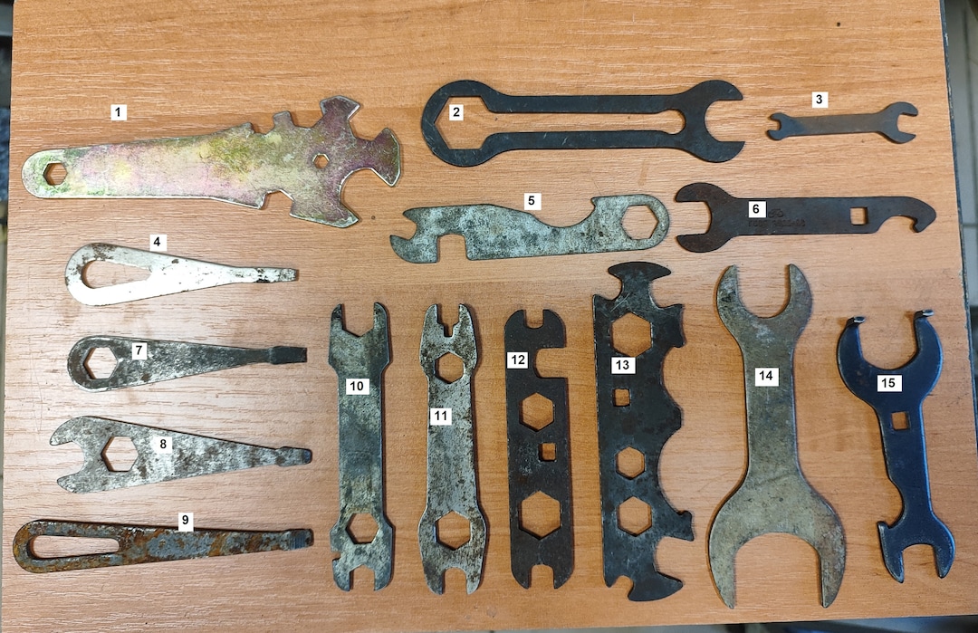 Vintage Bicycle Wrenches. - Etsy