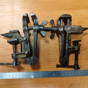 Vintage Small Vise With Anvil, for Jewelers and Watchmakers - Etsy