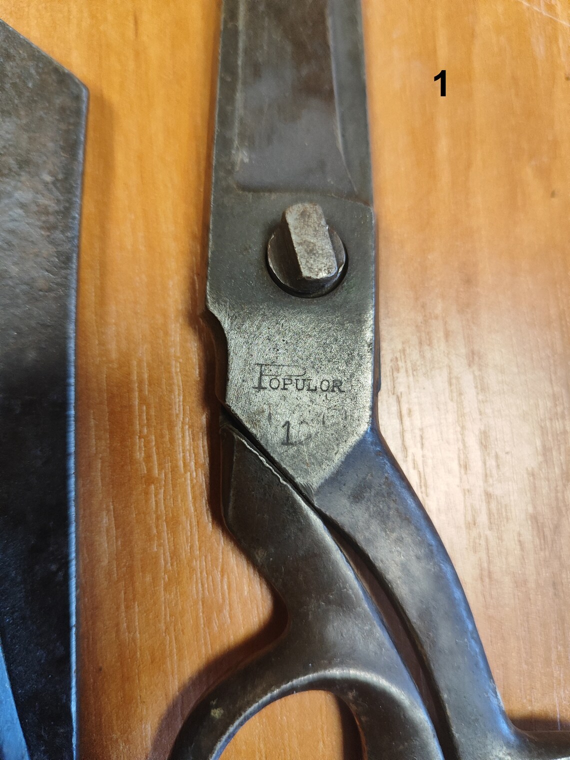 Antique Large Scissors - Etsy