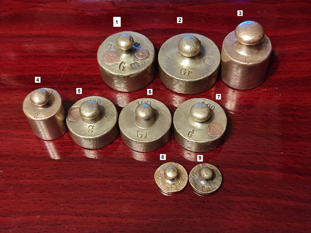 Antique Bronze Trade Apothecary Weights. - Etsy Canada
