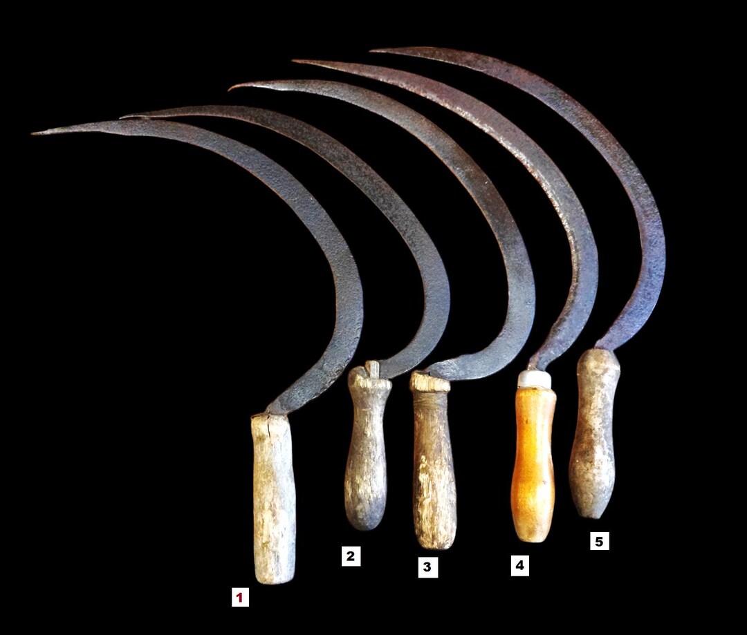 Vintage Primitive Hand Tool Sickle. - Etsy