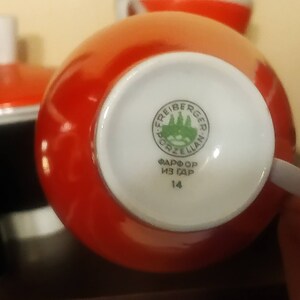 Vintage Coffee Set From the '60s GDR Freiberger - Etsy