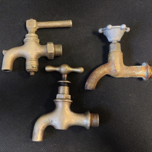 Antique Brass Tap - Etsy UK