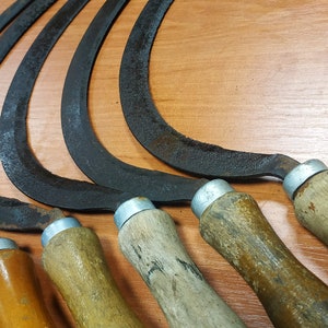 Vintage Primitive Hand Tool Sickle. - Etsy