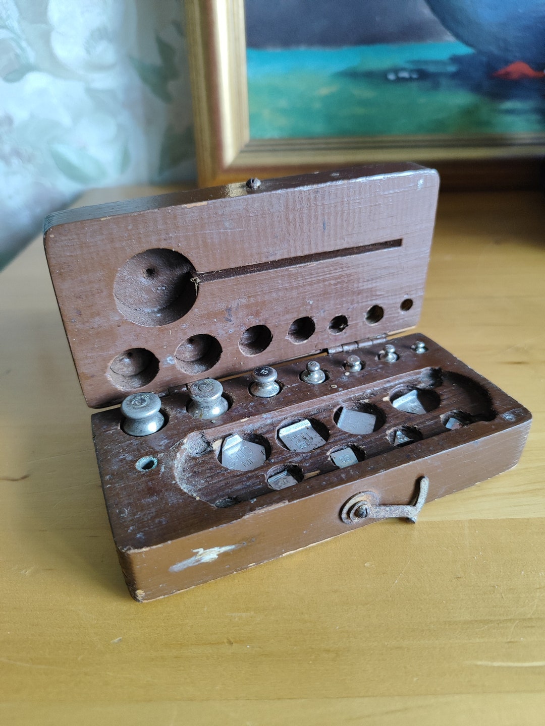 Soviet Set of Weights in Box, Laboratory Equipment, 1960s - Etsy