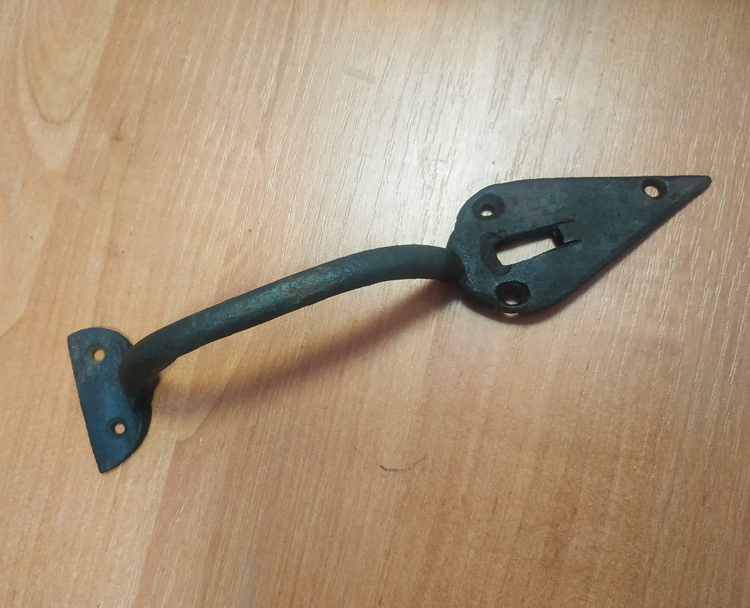 Cast Iron Rustic Door Handle - Etsy