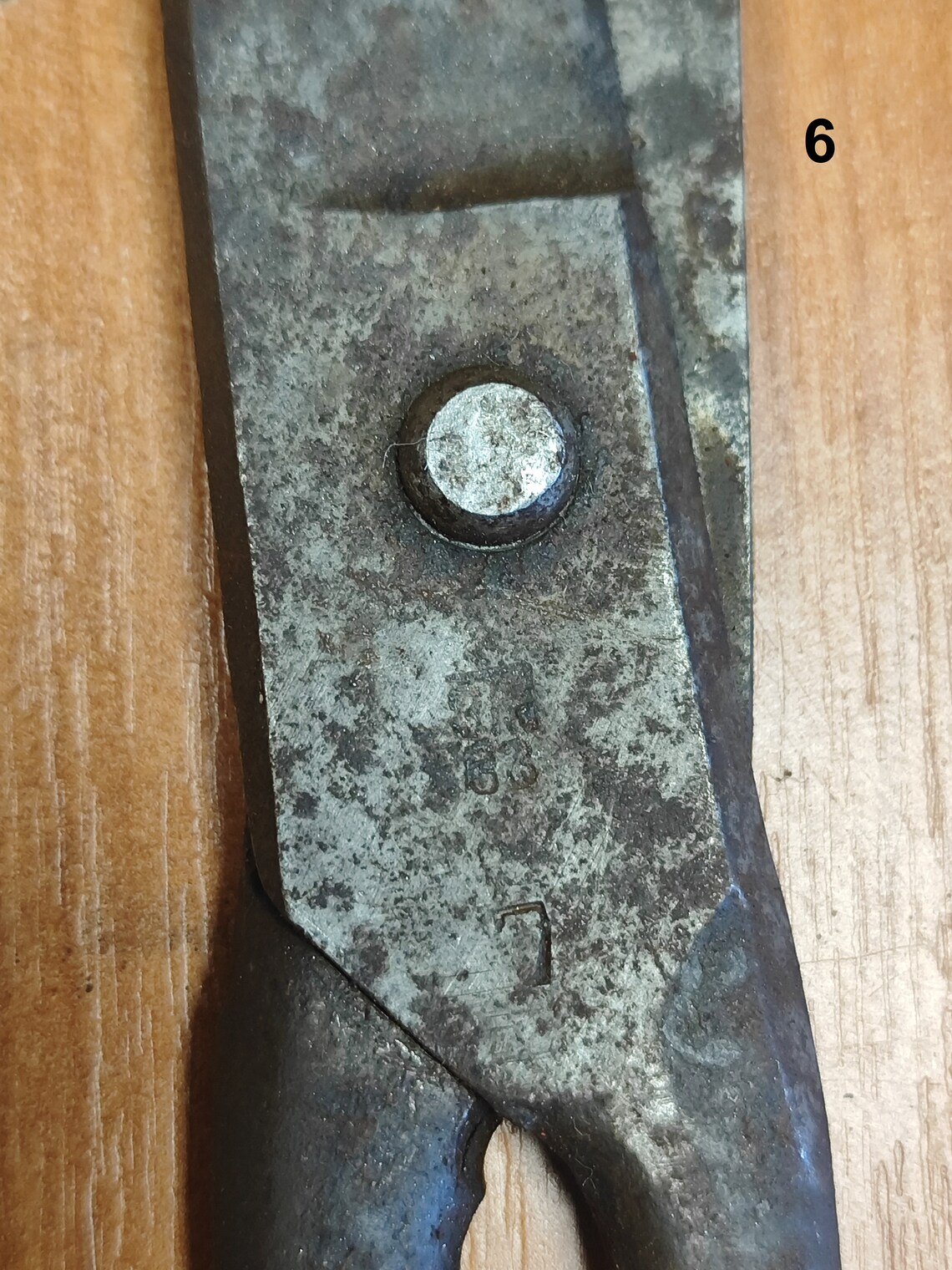 Antique Large Scissors - Etsy