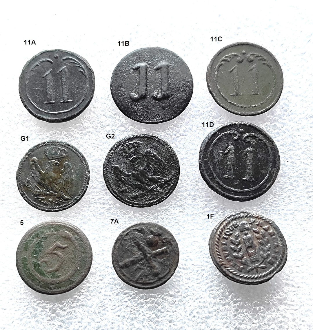 Napoleon France Russia War 1812 Buttons. - Etsy