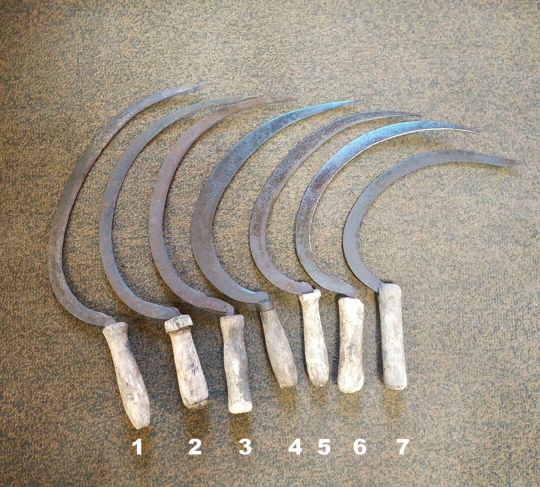 Antique Hand Sickle Farmhouse Tools - Etsy