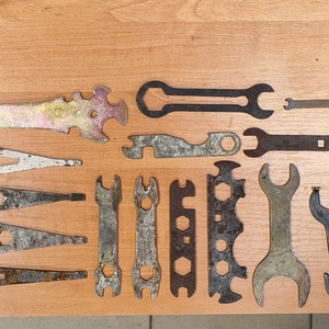 Vintage Bicycle Wrenches. - Etsy