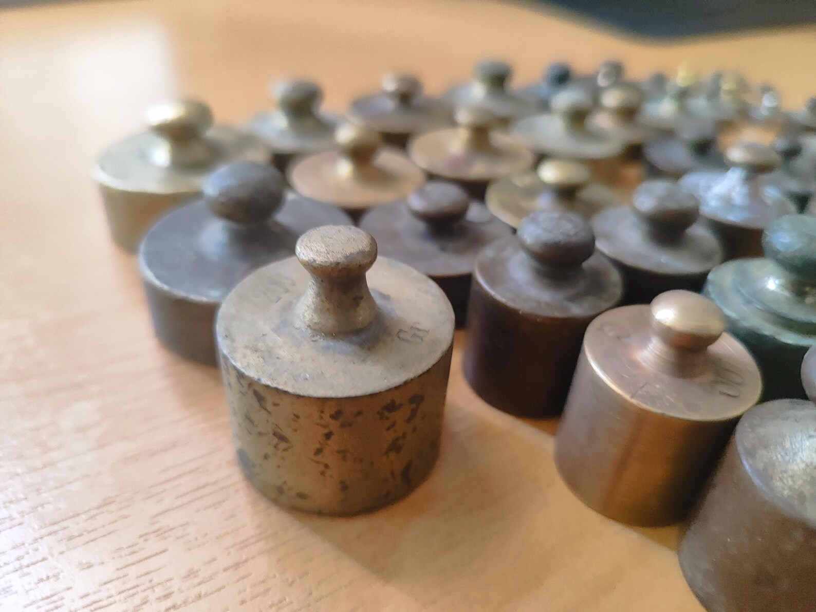 Antique Bronze Trade Apothecary Weights. - Etsy