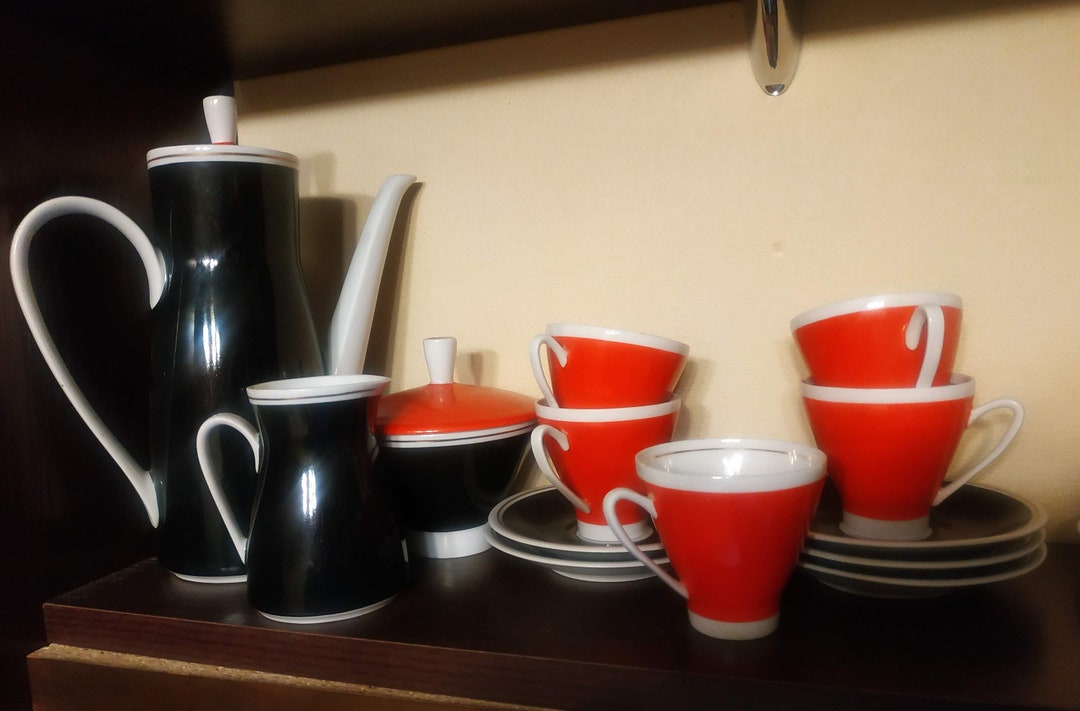 Vintage Coffee Set From the '60s GDR Freiberger - Etsy