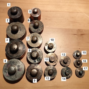 Antique Bronze Trade Apothecary Weights. - Etsy