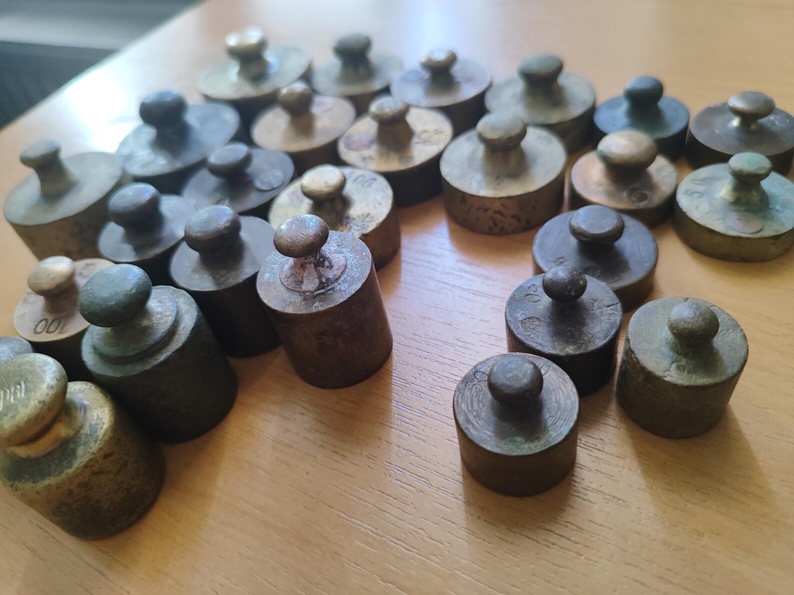 Antique Bronze Trade Apothecary Weights. - Etsy