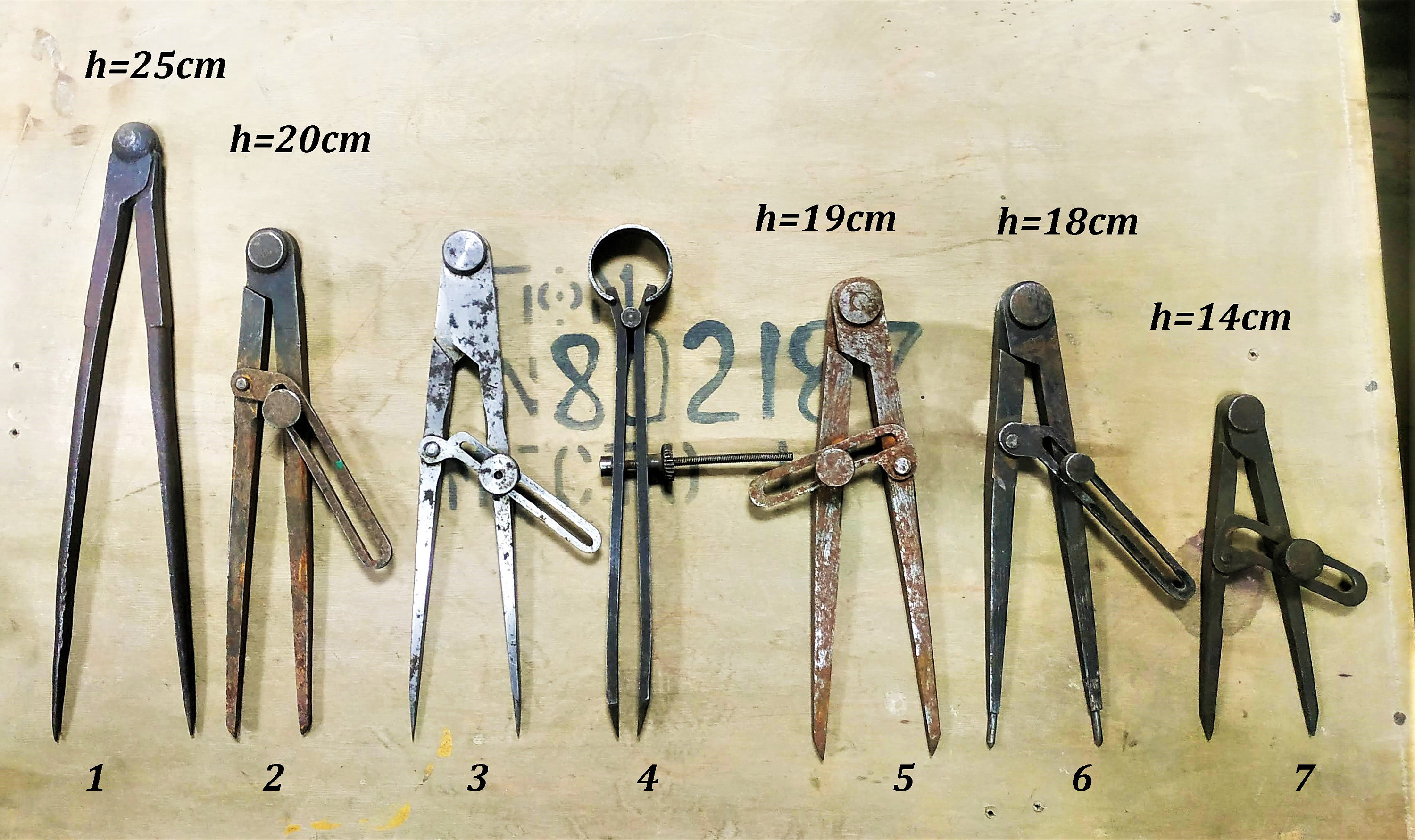 Vintage Compass Divider Caliper Machinist Tools | Etsy