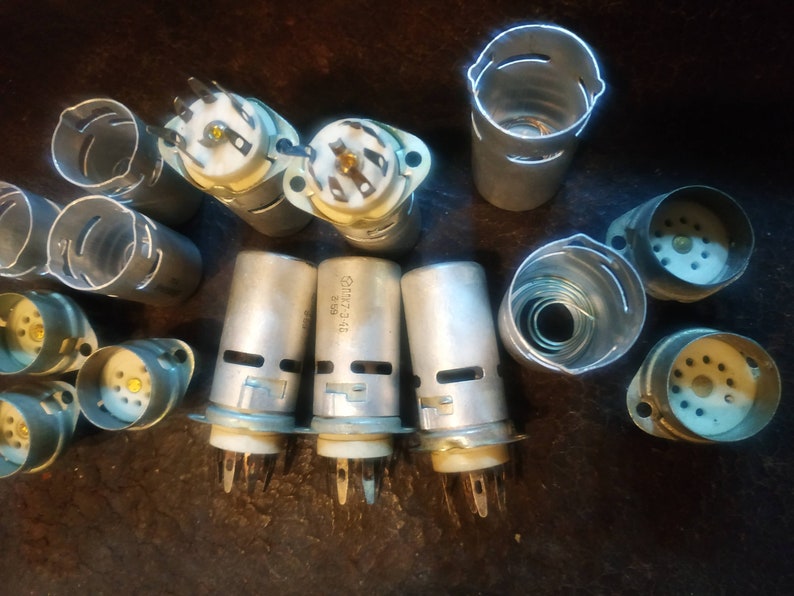 Vacuum Tube Socket Ceramic With Shield - Etsy